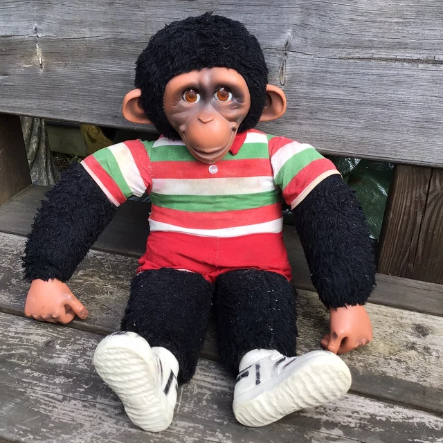 VINTAGE JACKO MONKEY, CHIMP, 1960’s / 1970’s, VERY RARE £24.99 ...
