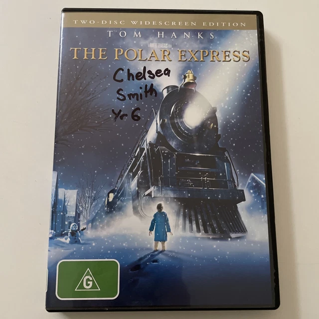 THE POLAR EXPRESS DVD Tom Hanks Christmas Movie PAL Region 4 - 2 Disc ...