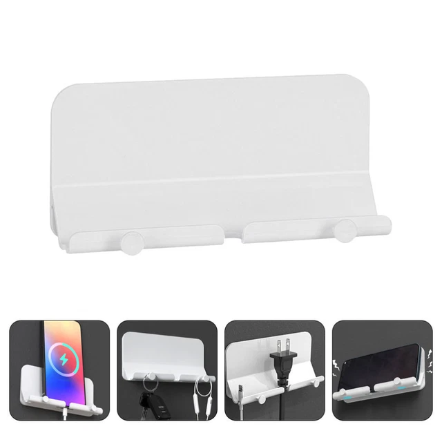 PORTACELLULARE DA PARETE Plastica Supporto Per Tablet Letto Telefono ...