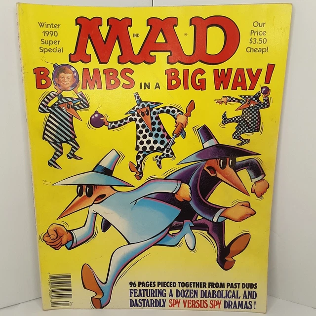 MAD MAGAZINE SUPER Special (Winter 1990) Mad Bombs in a Big Way! £7.92 ...