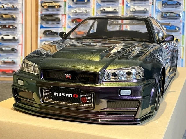 TAMIYA RADIO-CONTROLLED NISSAN Skyline Gt-R R34 Painted Spare Body Polarized Pur £203.76 ...