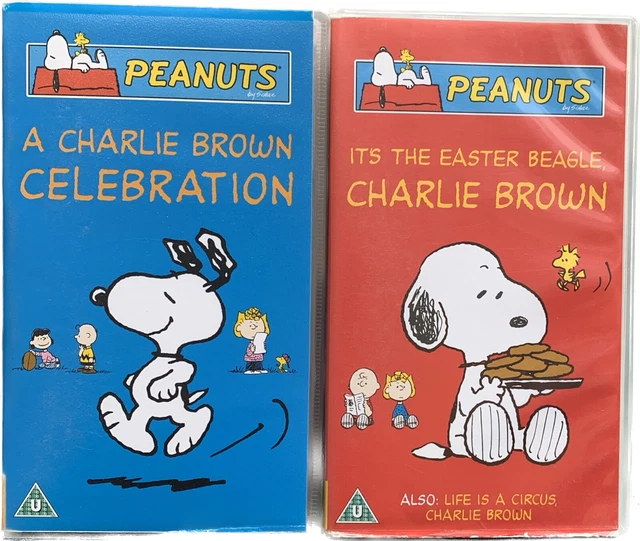 PEANUTS CHARLIE BROWN VHS Videos x 2 £14.99 - PicClick UK