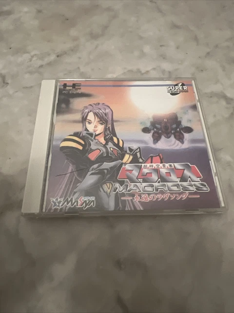 CHO JIKUU YOUSAI MACROSS PC engine NEC SUPER CD-ROM2 import JAP EUR 1 ...