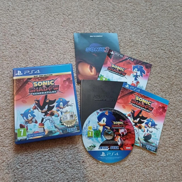 SONIC X SHADOW Generations: Day One Edition - Sony PS4 Playstation 4 ...