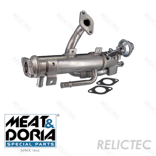 EGR VALVE COOLER Audi Seat:A4,A5,EXEO,Q5,A6 03L131512AC 03L131512AB ...