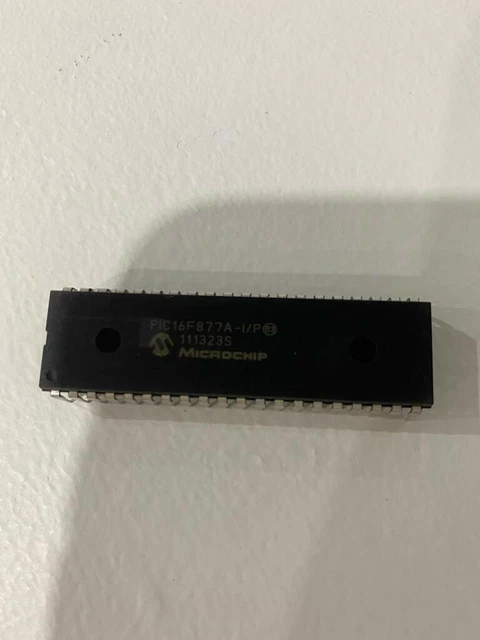 PIC16F877A-I/P MICROCONTROLLER 8-BIT 40-Pin DIP $12.40 - PicClick CA
