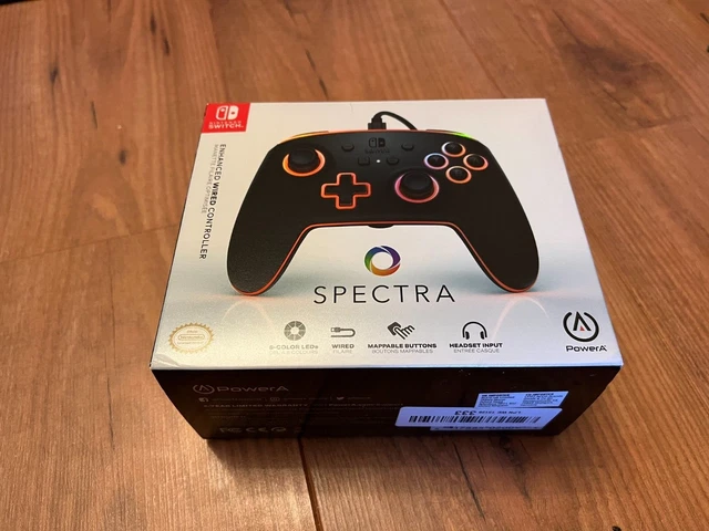 POWERA NINTENDO SWITCH Spectra Enhanced Wired Controller £18.00 ...