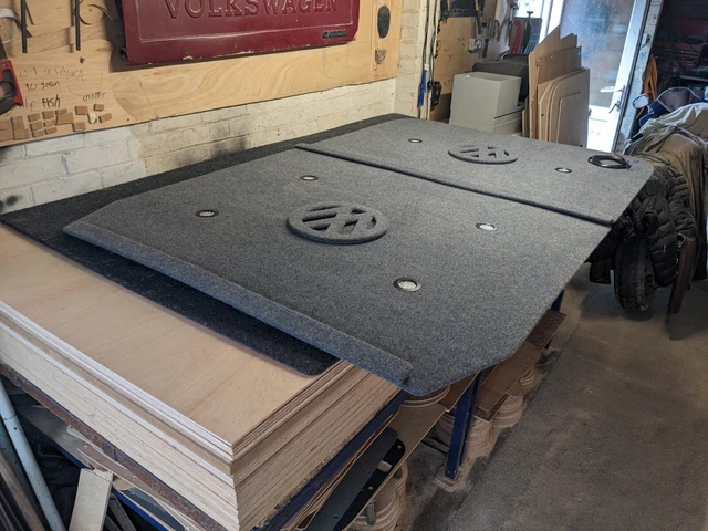 VW T5 T6 Transporter SWB twin sliding door roof lining £195.00 ...