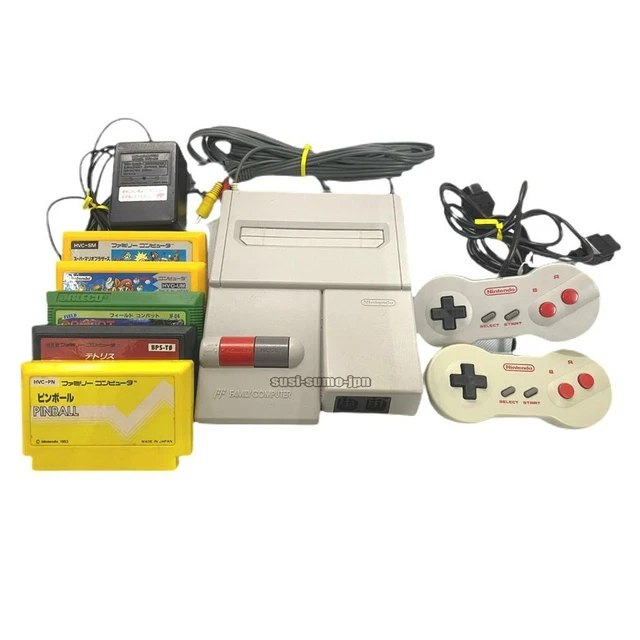 NEW FAMICOM CONSOLE NINTENDO 5 Famicom Games set NES $87.41 - PicClick