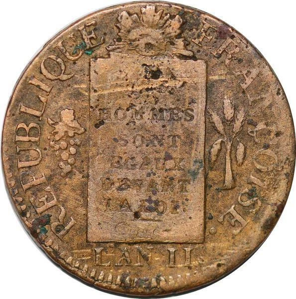 S5681 RARE CONVENTION 1 Sol aux Balances 1793 BB Strasbourg - Faire Offre EUR 250,00 - PicClick FR