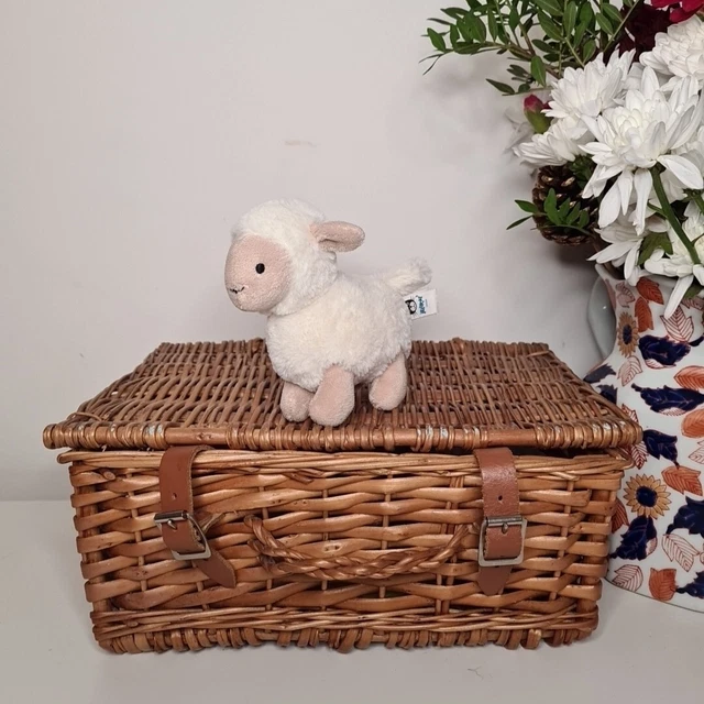 JELLYCAT DIDDLE LAMB Sheep Tiny Lamb Soft Plush Toy Farm Animal Retired ...