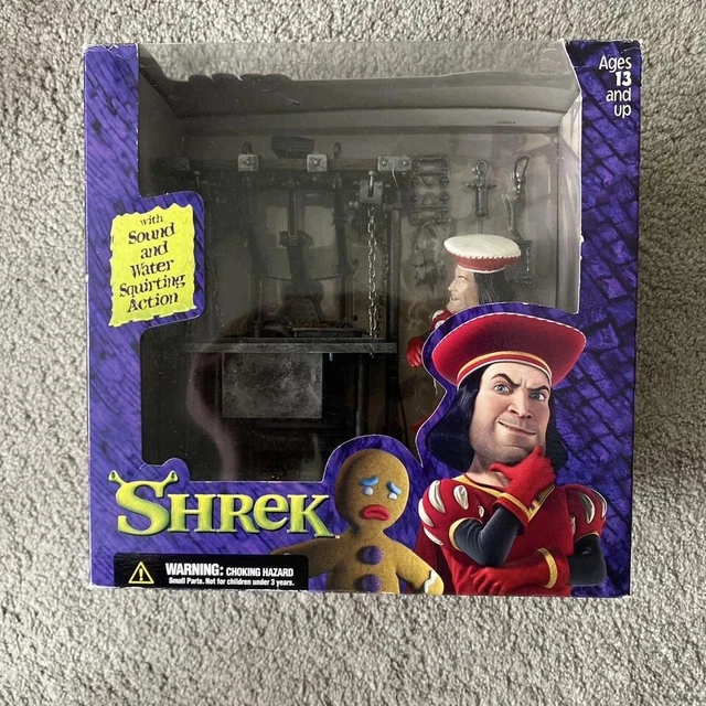 SHREK DULOC DUNGEON SET ACTION FIGURE McFARLANE TOYS 2001 NEW VINTAGE ...