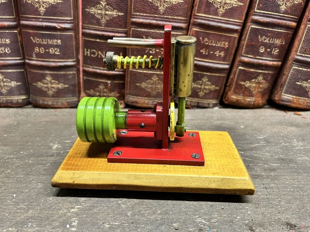 LIVE STEAM SCRATCH-BUILT Single Oscillating Cylinder Model Engine £30. ...