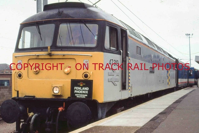 UK RAILWAY PHOTOGRAPH Of Class 47 47319. Rm47-809 £1.70 - PicClick UK