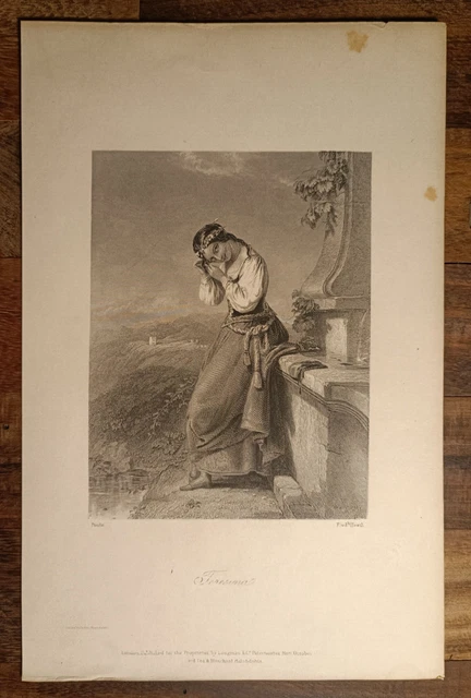 TERESINA IN GRAVUR Dell'Gründerzeit Größe 20 CM X 14 CM -N.29 EUR 23,04 - PicClick DE