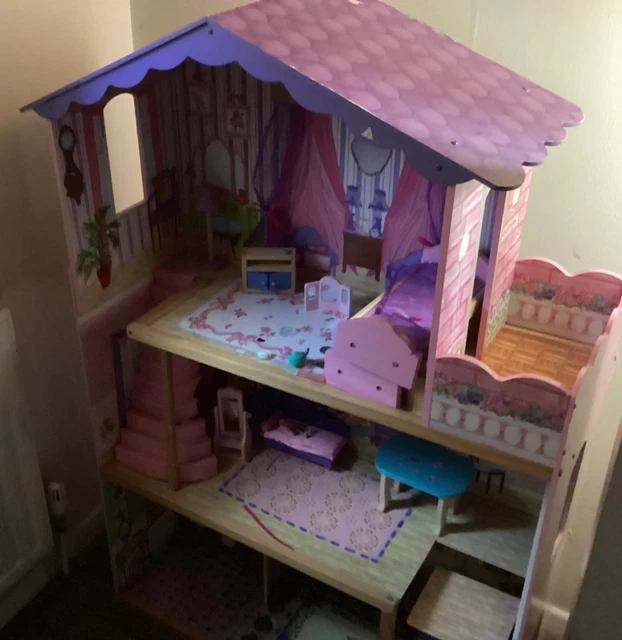 DOLLS HOUSE WITH furniture as been dismantles as need room £18.28 ...
