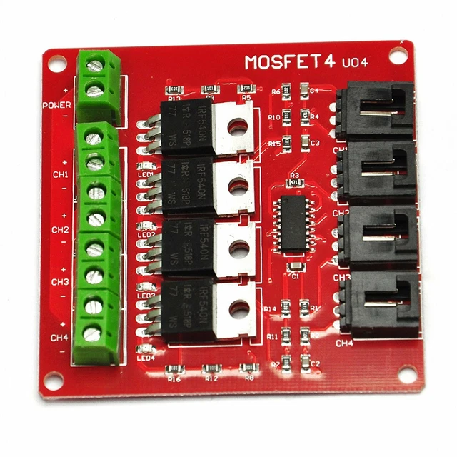 4 ROUTE MOSFET Button IRF540 V2.0 for Arduino EK1218 $9.76 - PicClick