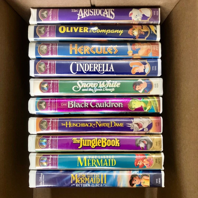 LOT 10 WALT Disney Masterpiece Collection Videos VHS Tapes Movies ...