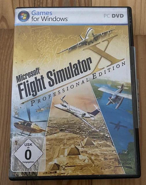 MICROSOFT FLIGHT SIMULATOR X Professional Edition, PC Game EUR 1,00 ...