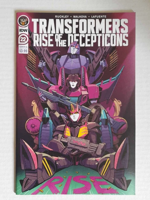 TRANSFORMERS: RISE OF The Decepticons #22 - Cover A - Idw Comics £4.25 ...