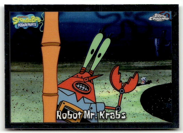 TOPPS SPONGEBOB CHROME 2025 No. 96 Robot Mr. Krabs EUR 2,99 - PicClick DE