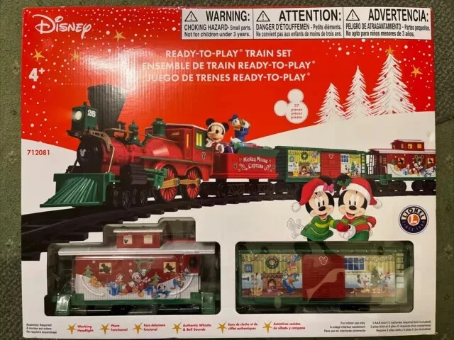 DISNEY MICKEY MOUSE express train set 37 pieces by lionel £110.00 ...