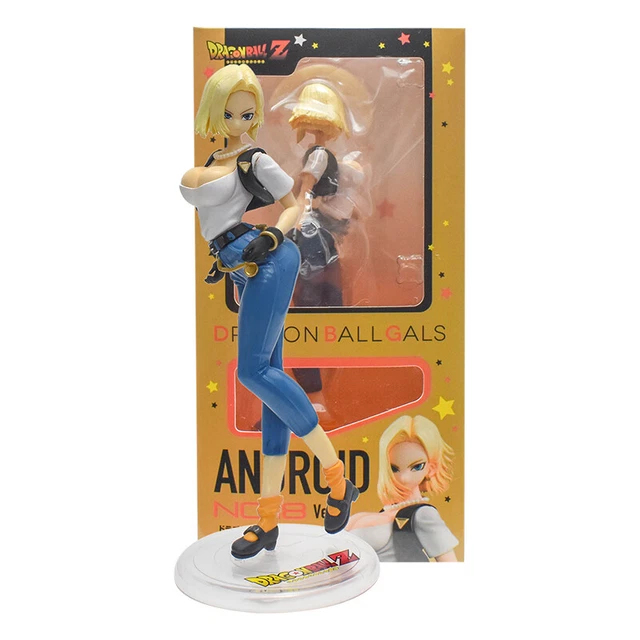 ANIME DRAGON BALL Z Android 18 Lazuli Action Figure Collection Model ...