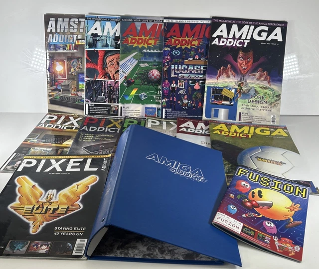MAGAZINES AMIGA ADDICTS Amstrad Pixel X13 2022-2024 TRÈS BON ÉTAT EUR 53,25 - PicClick FR