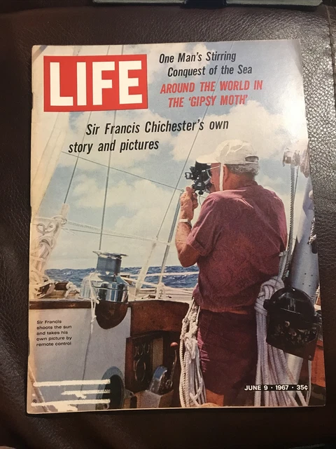 LIFE MAGAZINE JUNE 9 1967 Sir Francis Chichester. Coke, KFC, Oreo ...