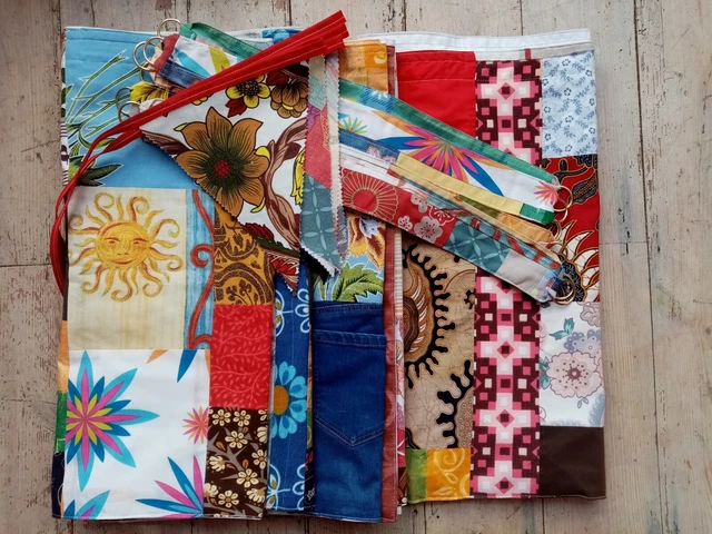 VW T2 CAMPER Van Set of patchwork thermal /blackout Curtains plus ...