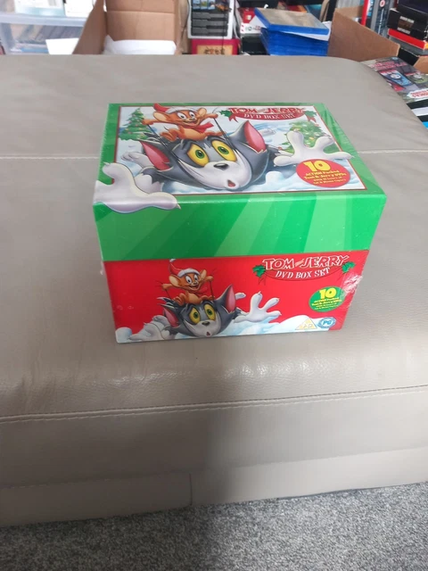 TOM AND JERRY Christmas DVD Box Set Region 2 PAL Cartoon Warner Bros ...