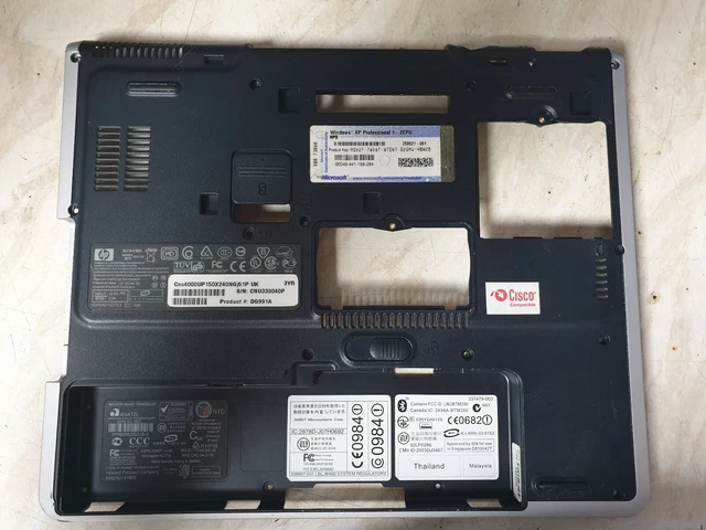 HP COMPAQ NC4000-DG991A laptop PLASTIC Bottom Base Cover Chassis £5.99 ...