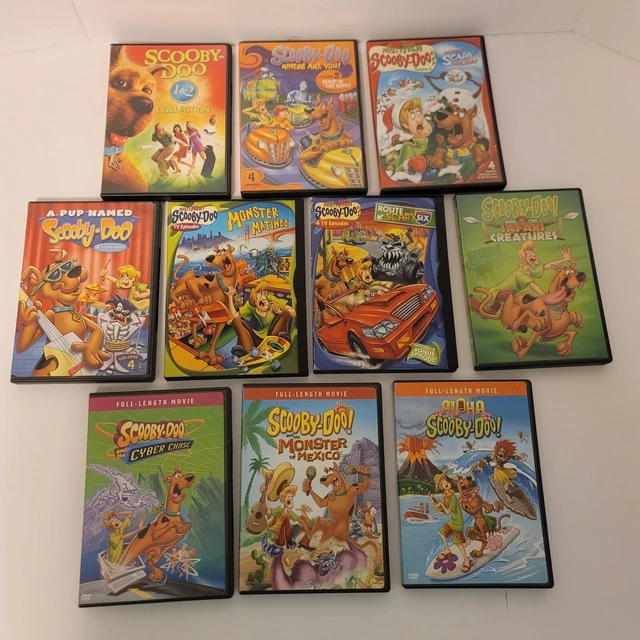 SCOOBY-DOO MOVIES DVDS - Lot Of 15 Loch Ness Monster~the Sea Monsters ...