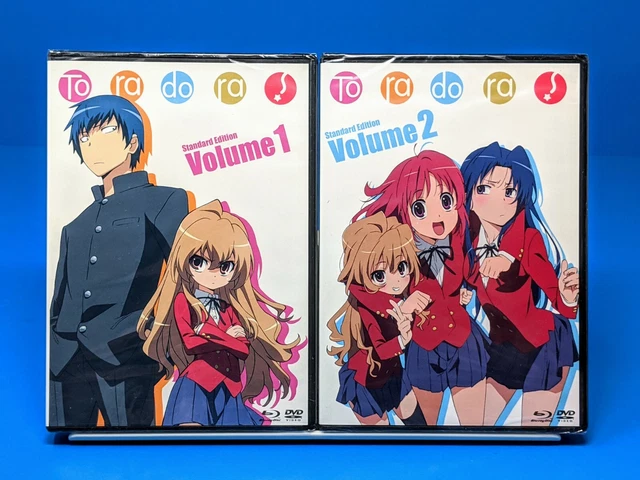 TORADORA COLLEZIONE SERIE Anime Completa Serie Blu-ray BD/DVD Set 1 e 2 ...