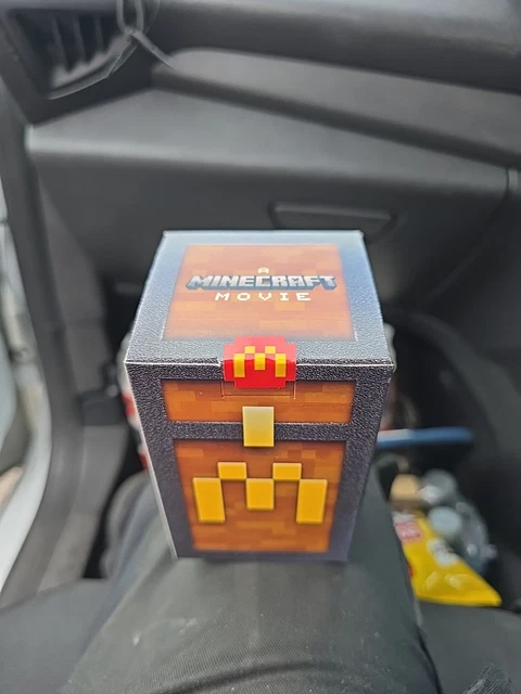 MCDONALD’S MCDONALDS MINECRAFT Movie Meal Adult Sealed Box Happy Toy ...