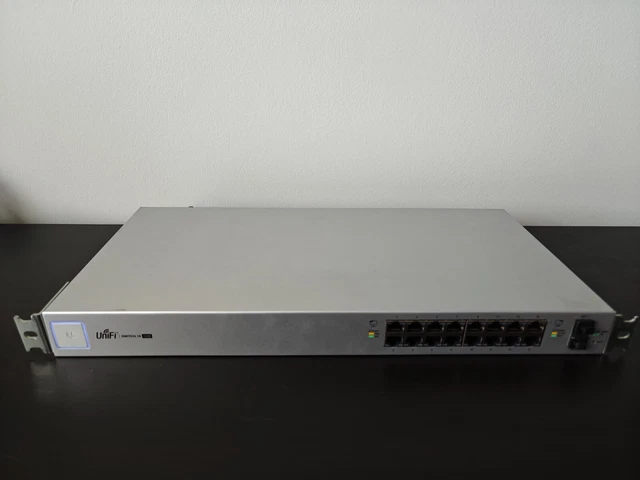 UNIFI US-16-150W UBIQUITI 16 Port 150W Managed PoE+ Network Switch With ...