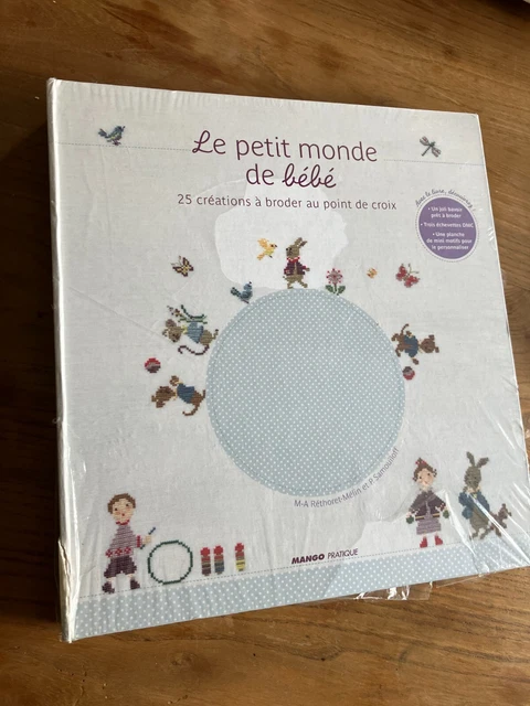 COFFRET LE PETIT monde de bébé - 25 créations à broder au point de ...