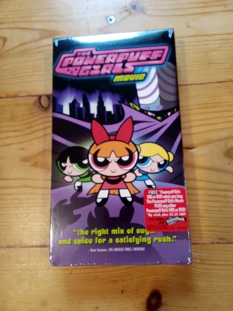 THE POWERPUFF GIRLS Movie VHS New SEALED 2002 Cartoon Network Brand New ...