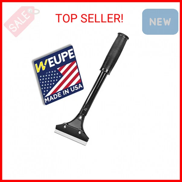 RAZOR BLADE SCRAPER, 4-inch Heavy Duty Long-Handle Scraper for ...