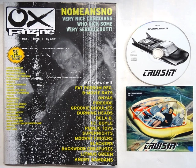 OX FANZINE # 33 Fat Possum Rec B-Movie Rats Onyas Bela B Public Toys Supernichts EUR 8,00 ...
