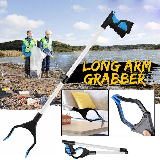GARBAGE GRIPPER PICK Up Tool Reacher Picker Extender Grabber Gripper ...
