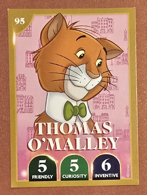MORRISONS CHRISTMAS PARTY 2025 Disney Card No: 95 THOMAS O' MALLEY £1. ...