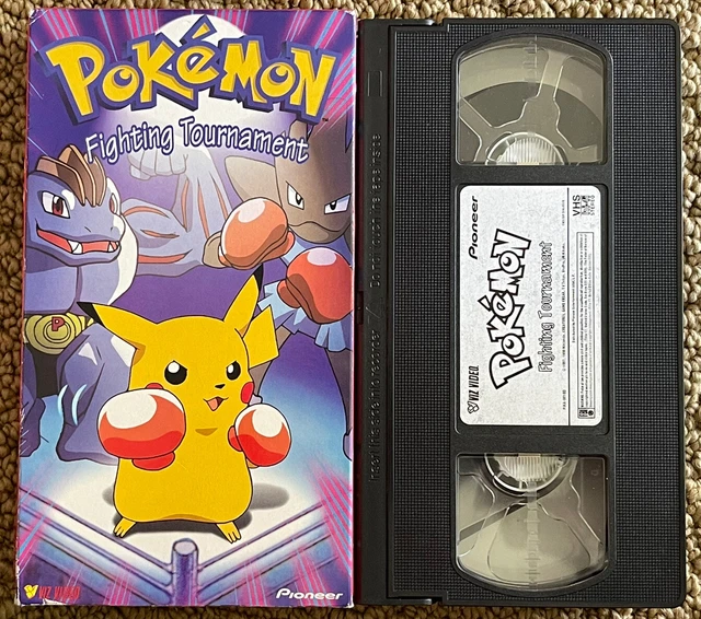 NINTENDO POKEMON VHS Video Tape Vol 10 Fighting Tournament VTG 200 Rare ...