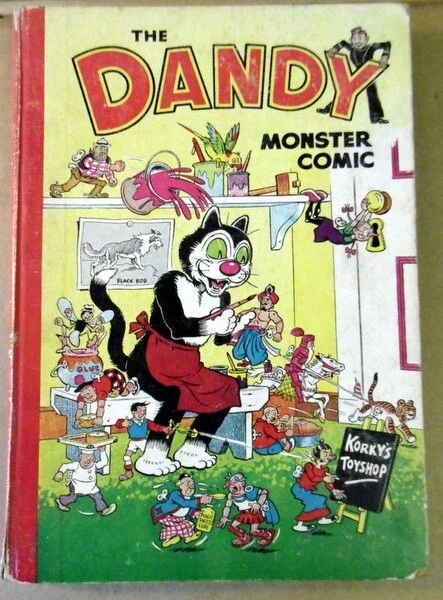 VINTAGE *RARE* 'THE DANDY Monster Comic' (Annual 1952) EUR 23,59 ...