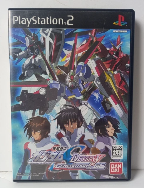 JAPANESE PS2 GAME Mobile Suit Gundam Seed Destiny: Generation of C.E ...