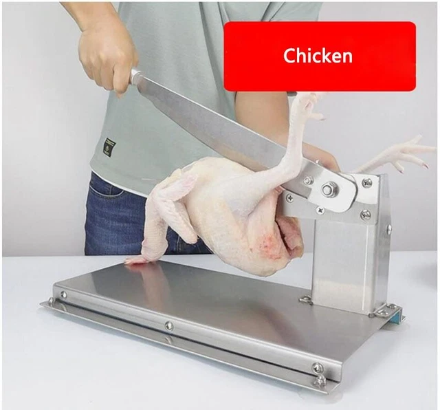 CHICKEN CHOPPER CHICKEN Cutting Machine Roasted Duck Goose Meat Bone ...