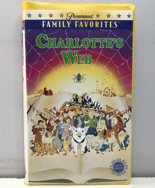 CHARLOTTE'S WEB VHS Video Tape Classic Hanna Barbera Movie Clamshell ...