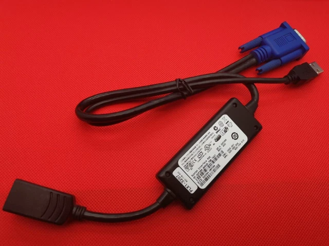 GENUINE DELL 0UF366 0HG526 USB KVM Switch Cable Module POD SIP 2161DS ...