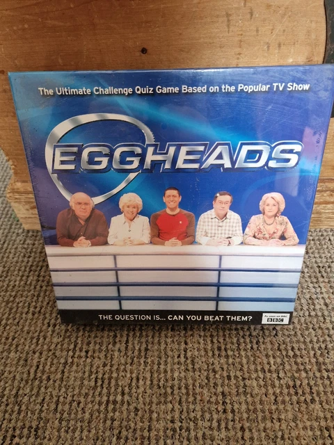 BBC EGGHEADS BOARD Game Quiz Game Ultimate Challenge TV Show -- New ...