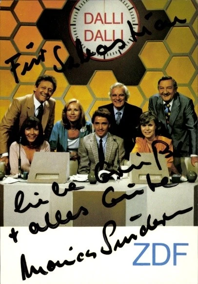 AK HANS ROSENTHAL und das Dalli Dalli Team, Brigitte Xander ...